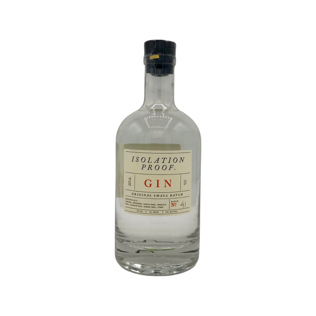 Isolation Proof Gin 94 Proof – Unfiltered Wine & Spirits