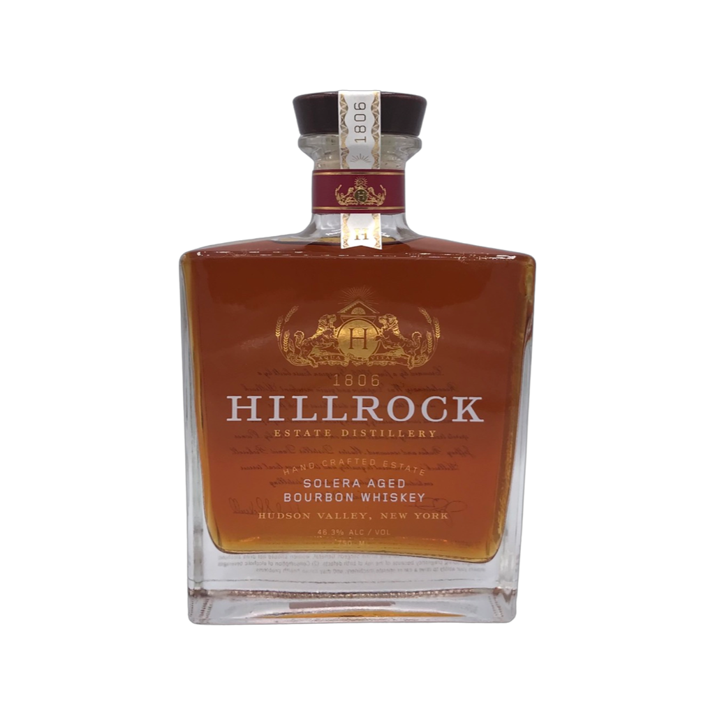 Hillrock Estate Distillery Solera Aged Bourbon 750ml – Unfiltered Wine ...